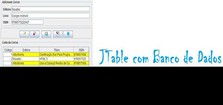 Jtable Com Banco De Dados Mballem Programando Com Java